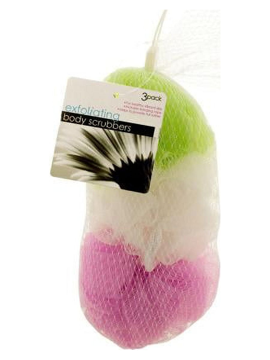 Exfoliating body scrubbers - Pack of 24 - Walmart.com