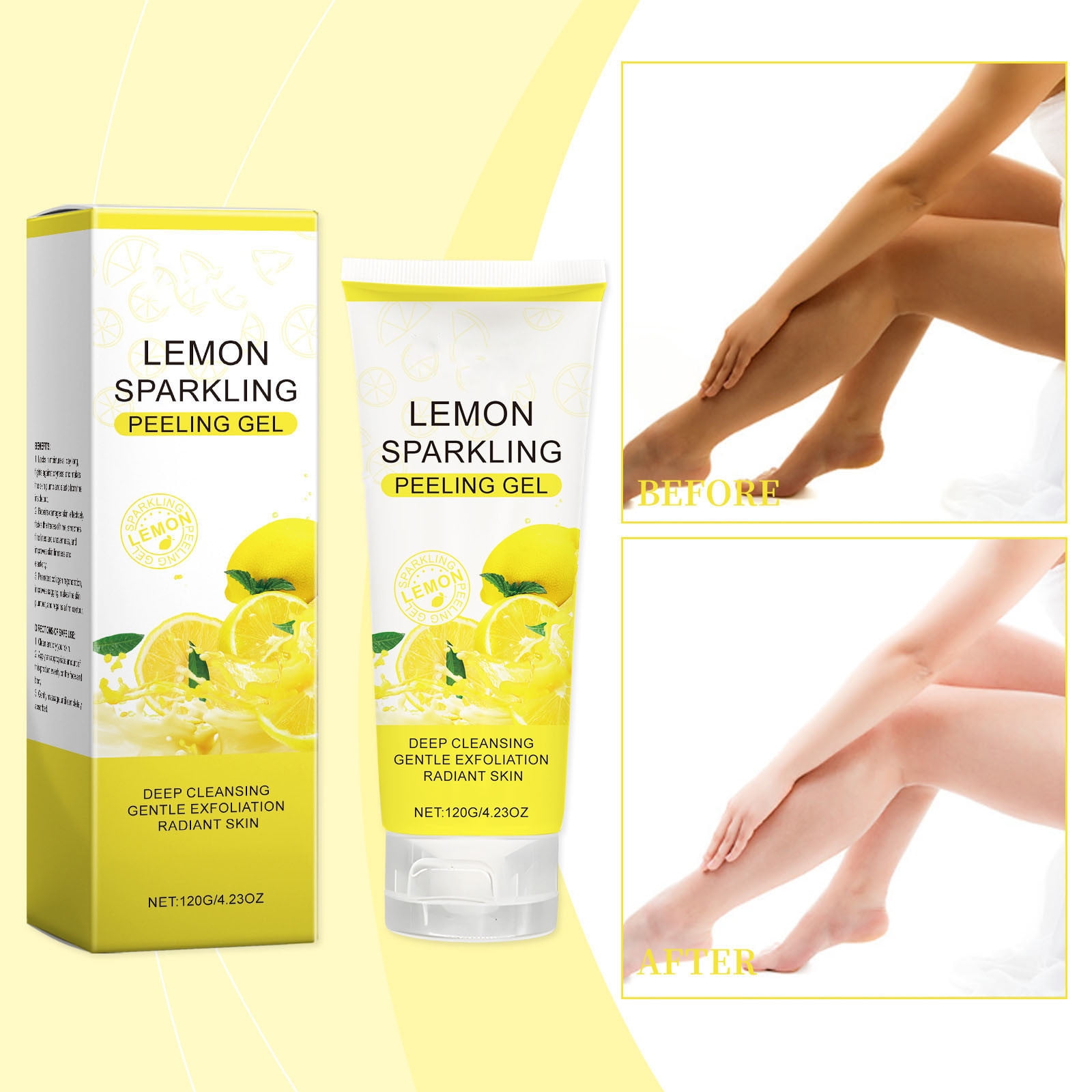 Exfoliating Foot Scrub for Dead Skin Removal,Deep Pore Cleansing ...