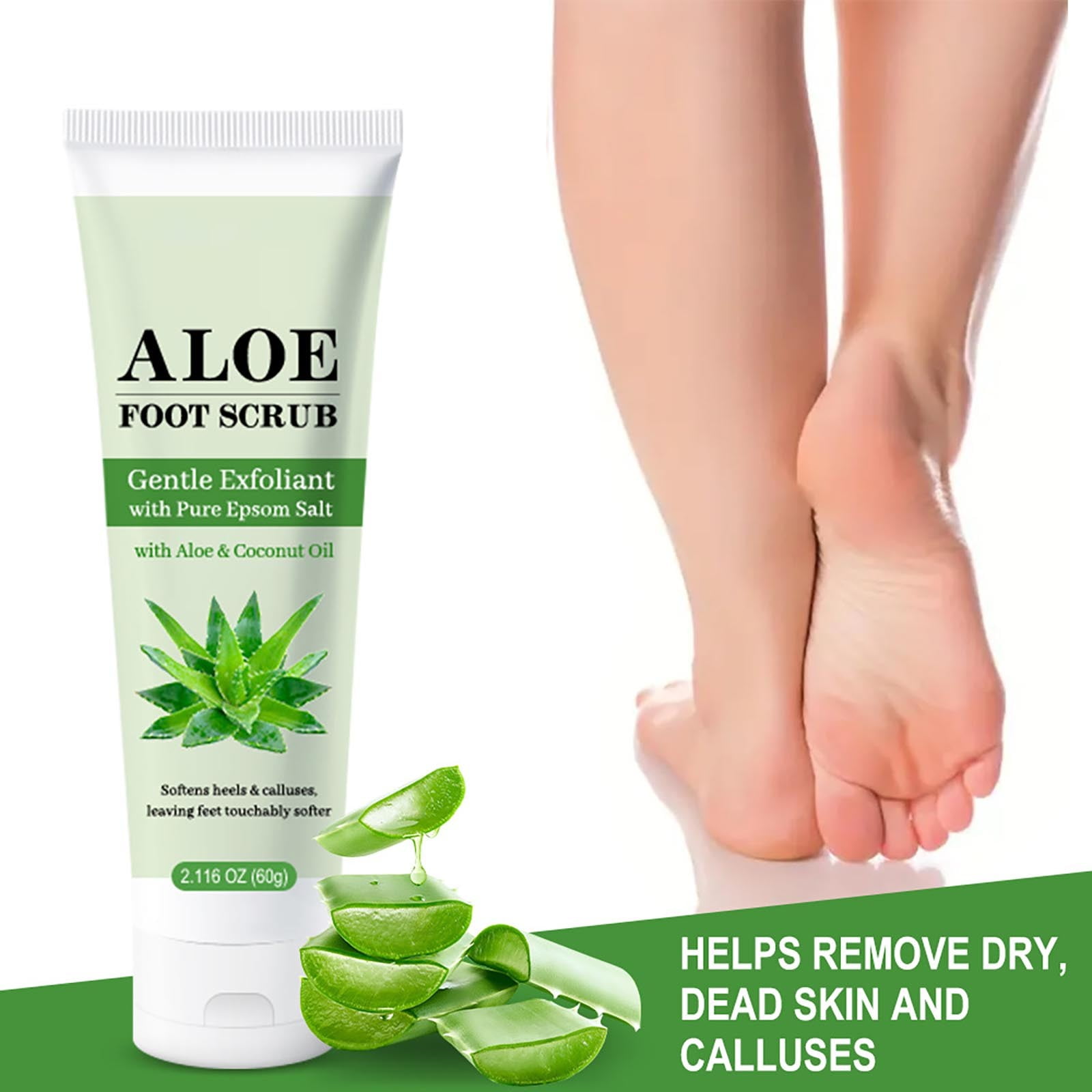 Exfoliating Foot Scrub Scrub Foot Scrub - Exfoliates + Refreshes Dry ...