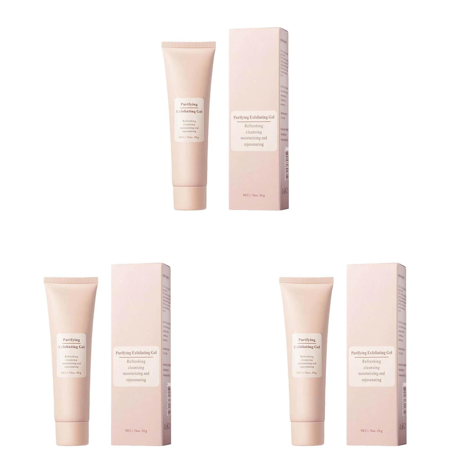 Exfoliating Gel For Deep Cleansing And Unclogging Pores Dead Skin Cells ...