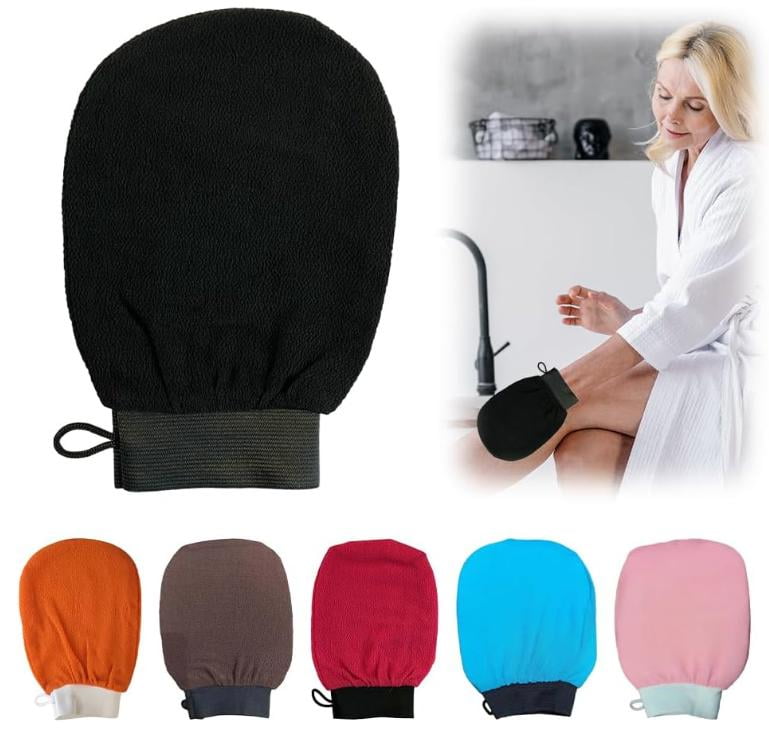 Exfoliating Glove, Korean Exfoliating Mitt Body Scrubber, Bath ...