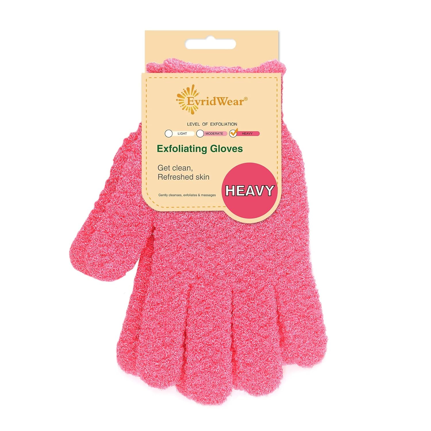 Exfoliating Glove Shower Gloves Exfoliate Dead Skin for Dry Sensitive ...