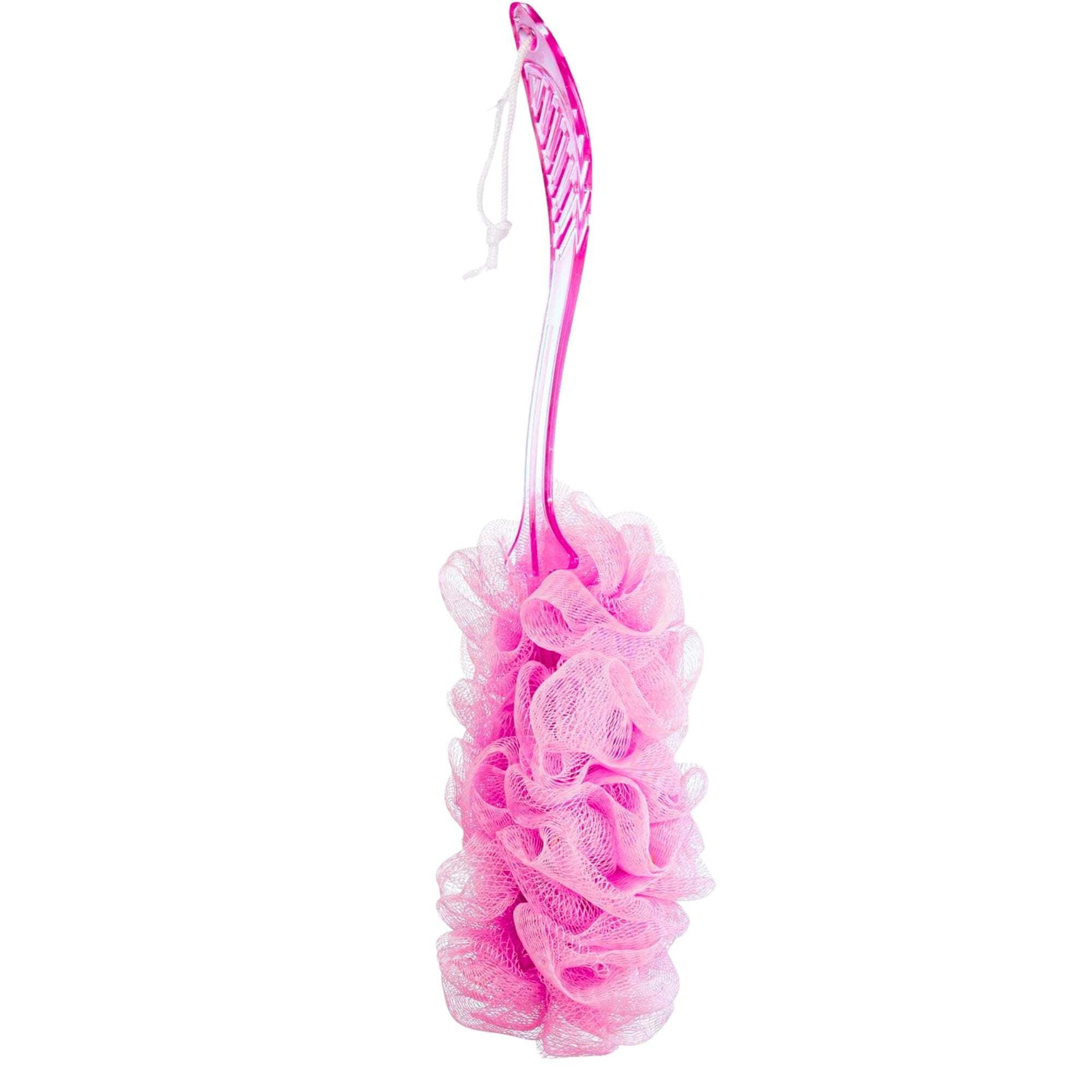 Exfoliating Long Loofah Stick with Crystal Handle: 1CT - Walmart.com