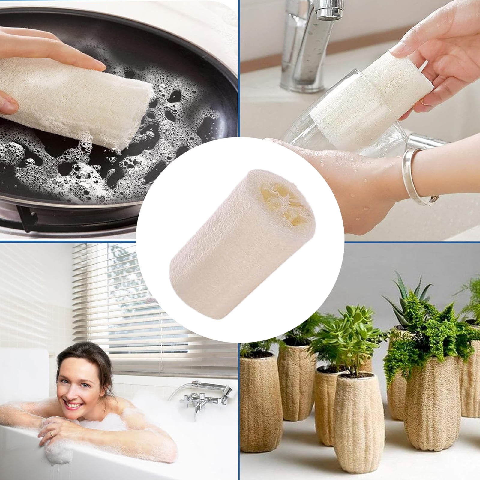 Exfoliating Loofah - Loofah Exfoliating Body Scrubber, Exfoliating Face ...