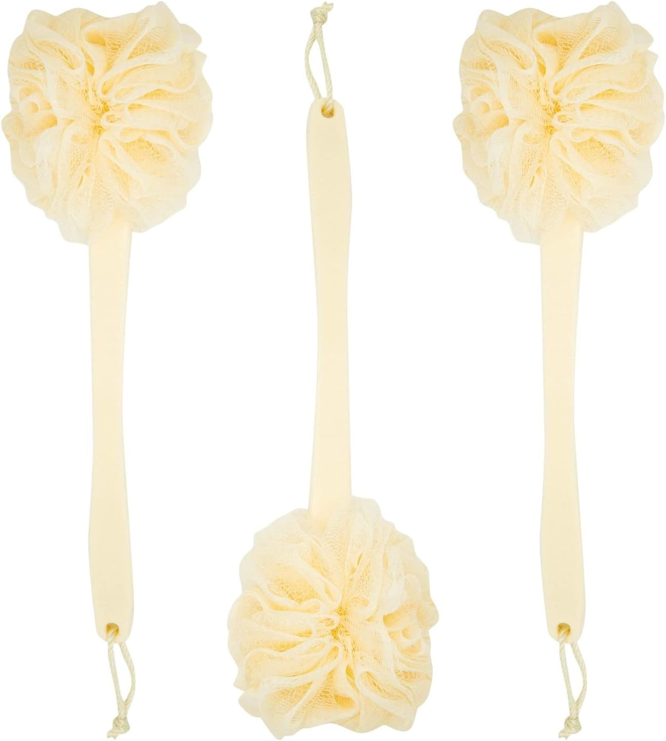 Exfoliating Luffa Shower Scrubber & Bath Scrubber for Body - 18 in ...