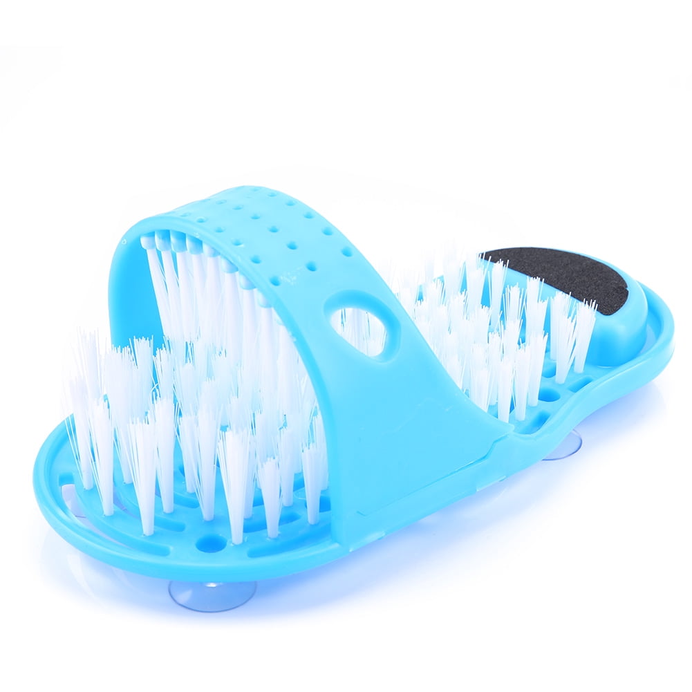 Exfoliating Massager Scrub Spa Foot Cleaner Slipper - Easy Shower Brush ...