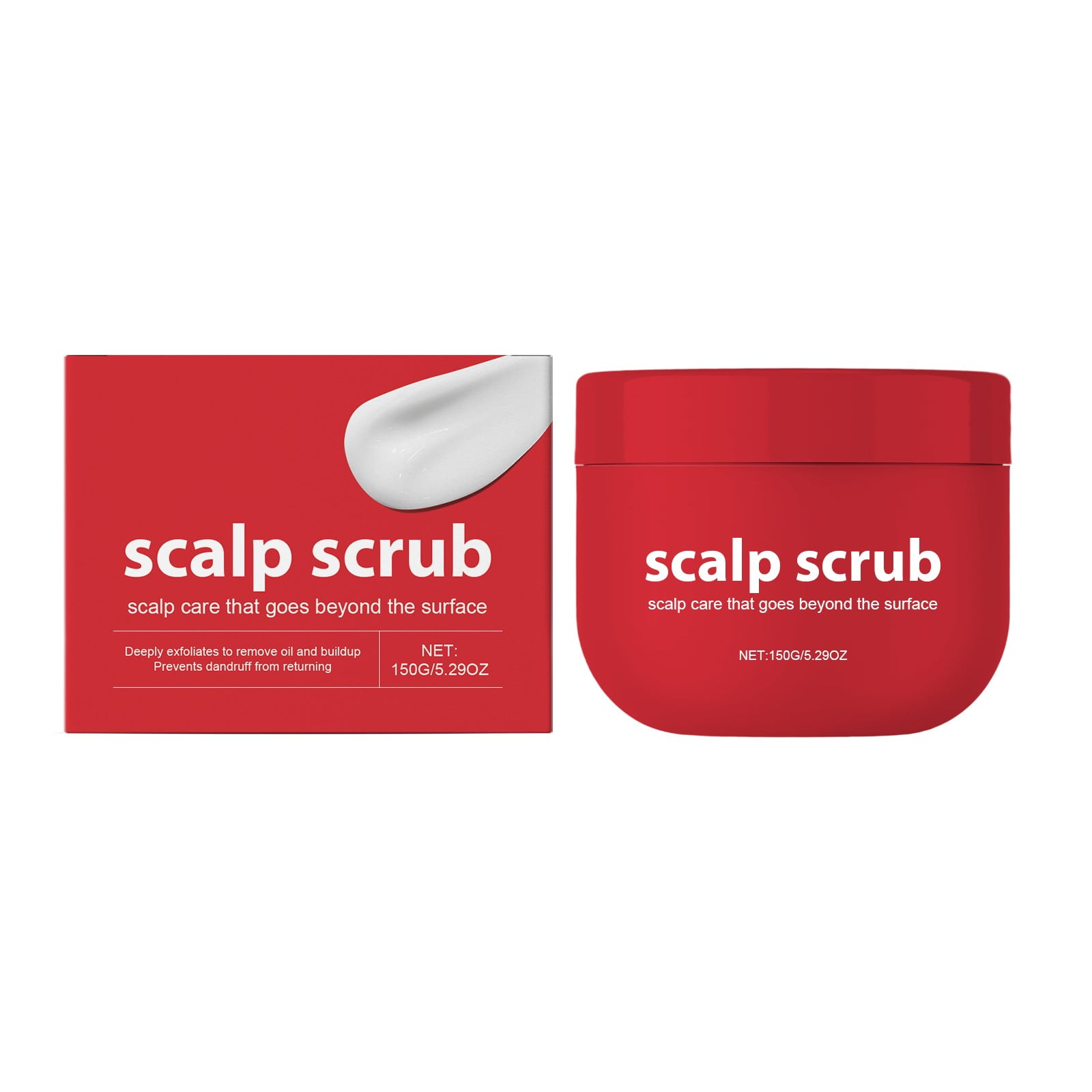 Exfoliating Scalp Scrub Shampoo Exfoliator With Tumeric & Oil To ...