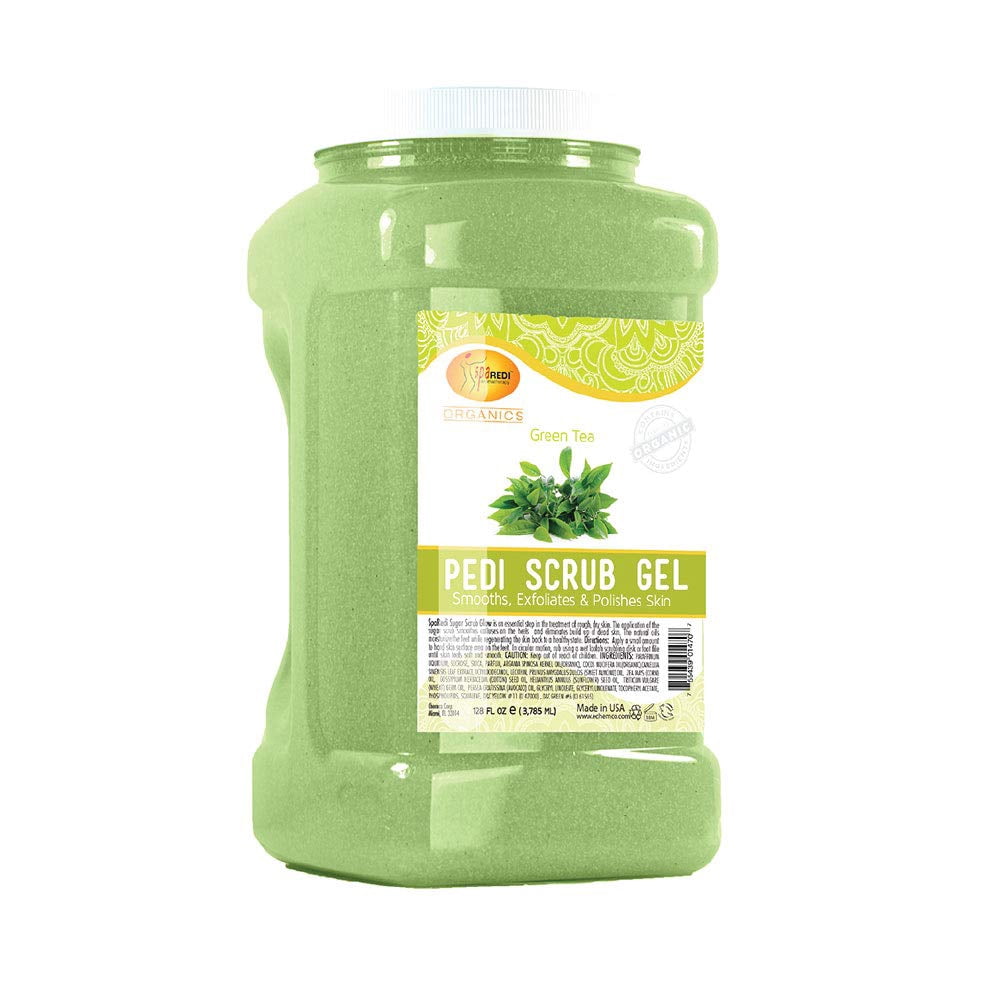 Exfoliating Scrub Pumice Gel, Green Tea, 128 Oz Manicure, Pedicure Body ...
