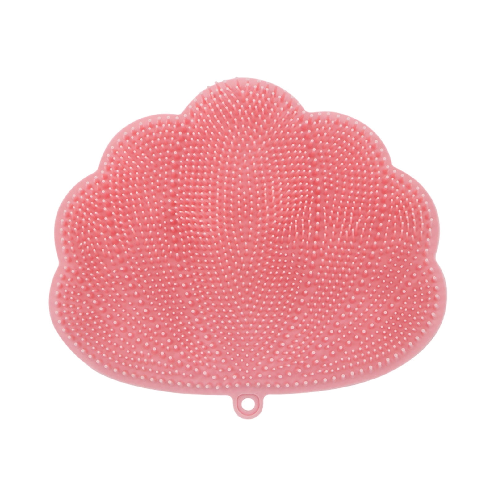 Exfoliating Shower Foot Scrubber Mat with Strong Suction Cups, Dual ...