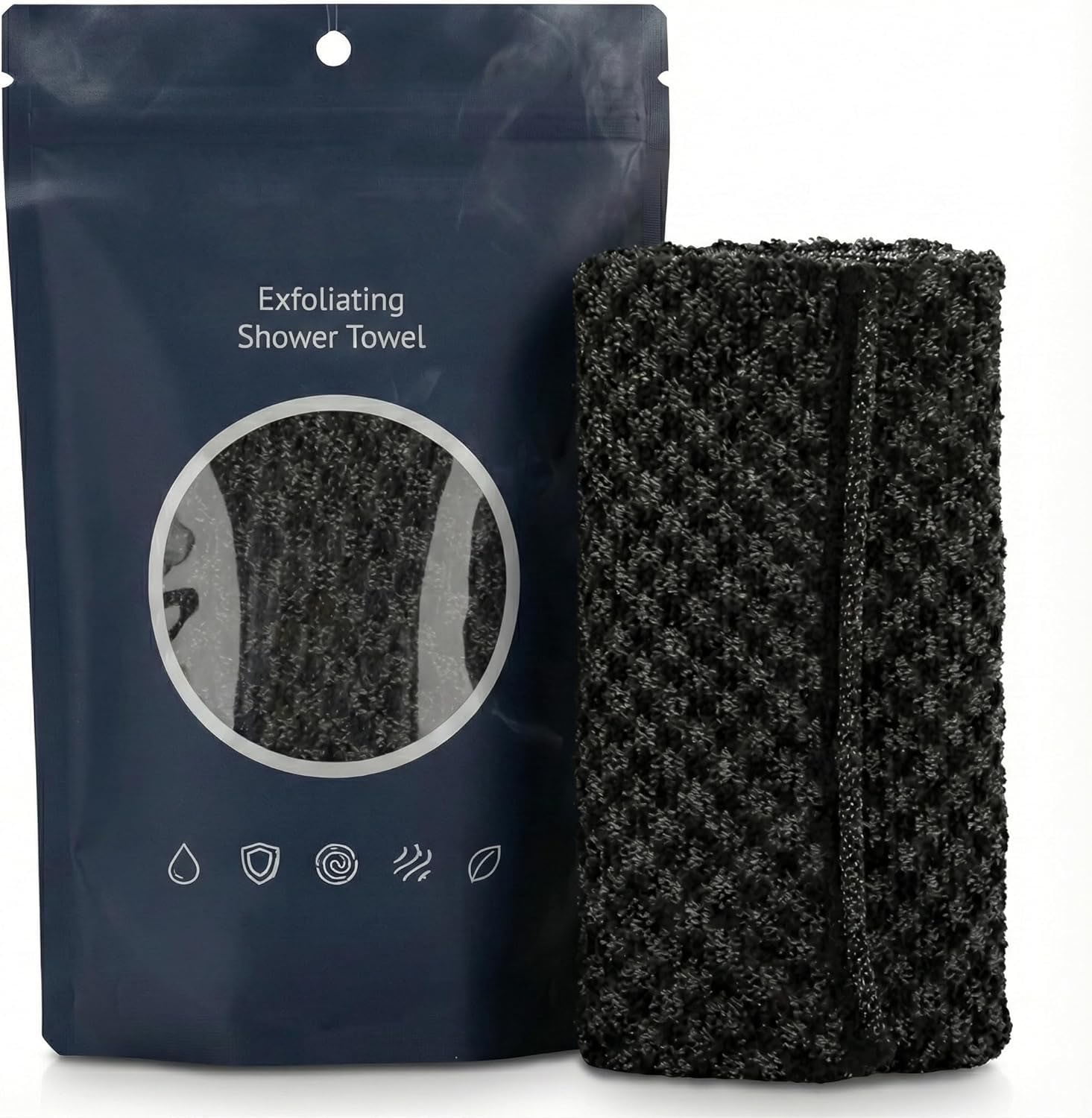 Exfoliating Shower Towel,Exfoliating Washcloth,Exfoliating Shower Towel ...