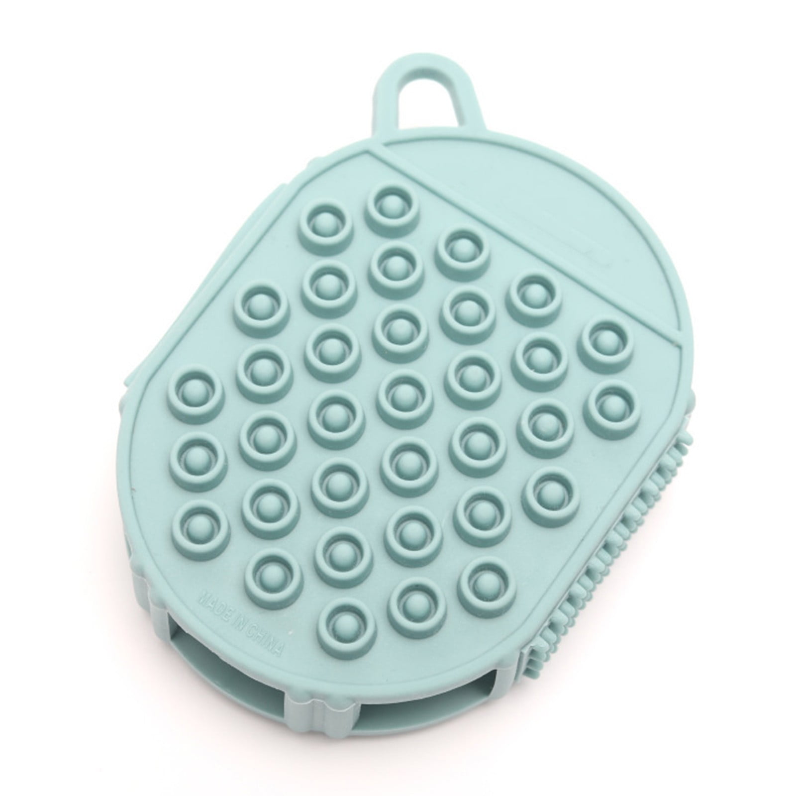 Exfoliating Silicone Body Scrubber Pro 2 in 1 Shower Scrubber for Body ...