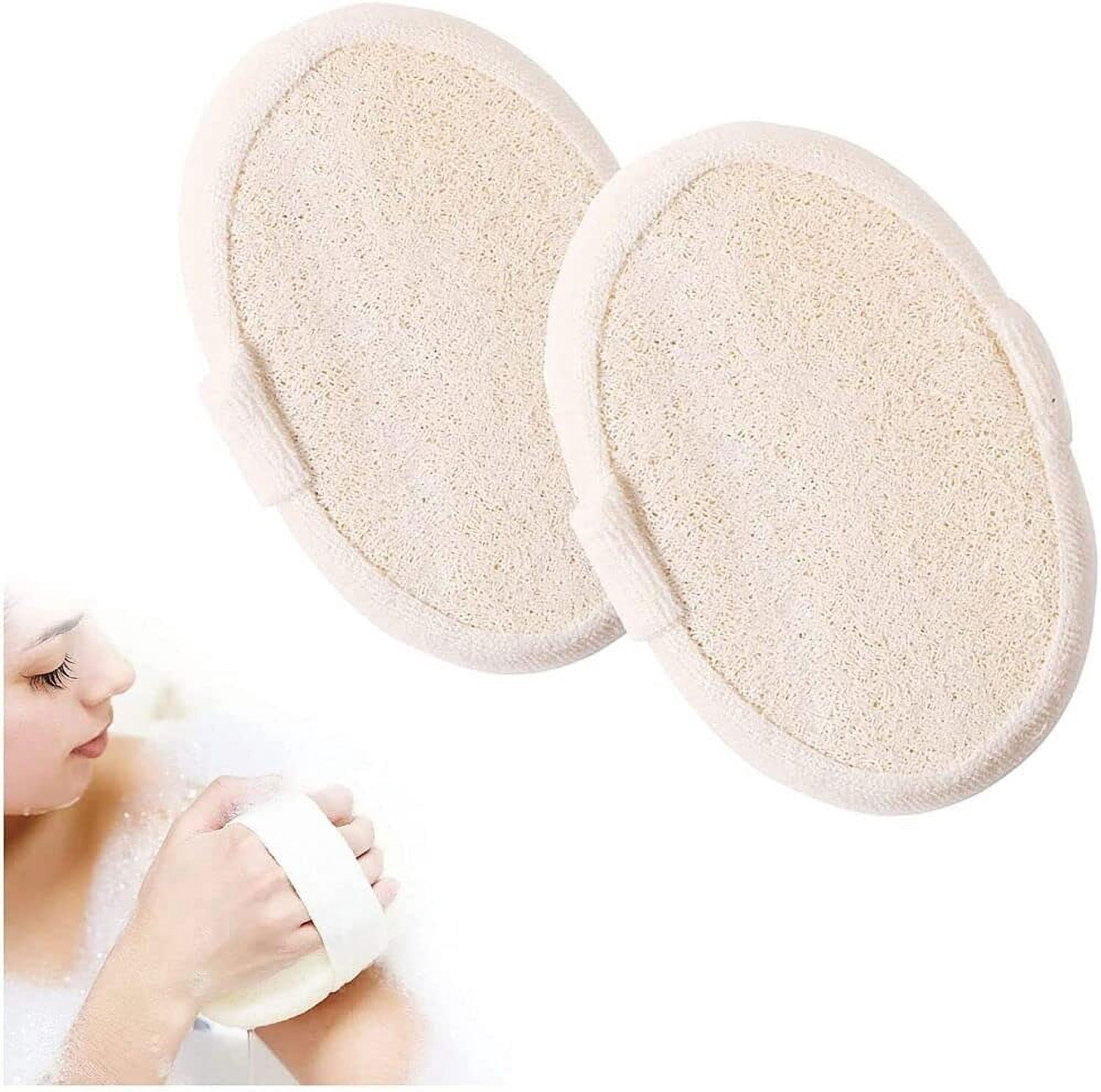 Exfoliating Sponge,Loofah Sponge,Exfoliating Body Spong（2pcs） - Walmart.com