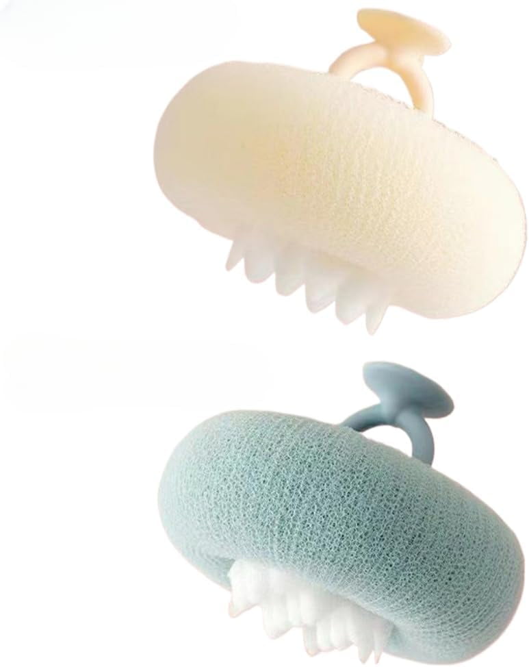 Exfoliating Suction Cup Bath Ball - Spa Massage Shower Ball for Deep ...