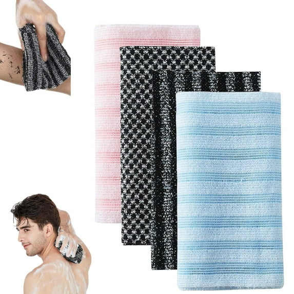 Exfoliating Washcloth & Body Scrubber, Exfoliate Washcloth Wash Cloths ...