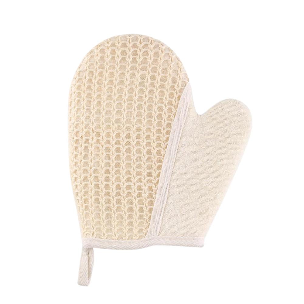 Exfoliation Washing Cleaning Scrubbing Mitt / Glove Shower & Bath ...