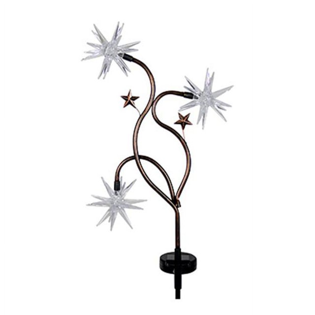 Exhart Environmental Systems 91287 LED Solar Garden Stake Light ...
