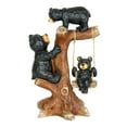 Exhart Hand Painted Bear Family Tree Garden Statuary, 14 inch, Resin ...