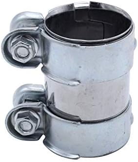 Exhaust Clamp Pipe Connector Double Clamp Exhaust Pipe Terminal Ø 55 mm ...