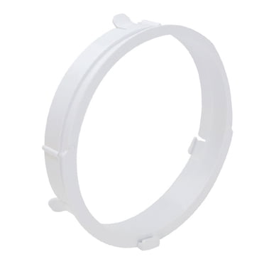 Lambro 106R 3.25-In. x 10-In. Aluminum Wall Cap - Walmart.com