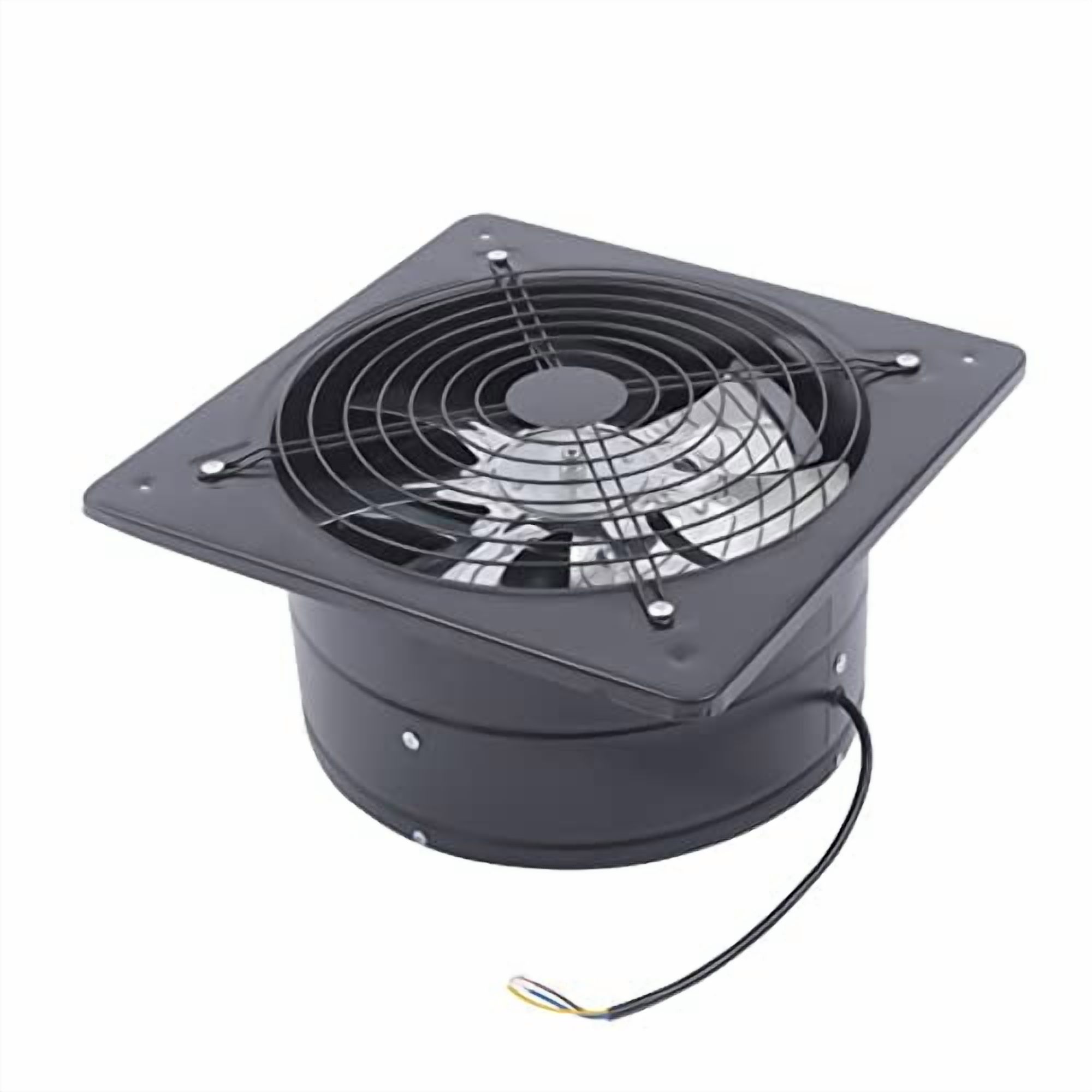 Exhaust Fan,110V Industrial Ventilation Extractor Fan Metal Axial ...