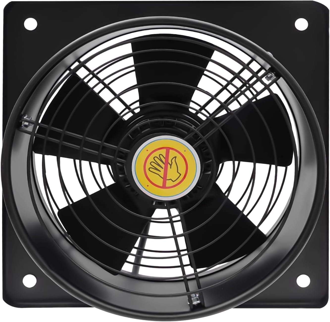 Exhaust Fan,110V Industrial Ventilation Extractor Fan Metal Axial ...