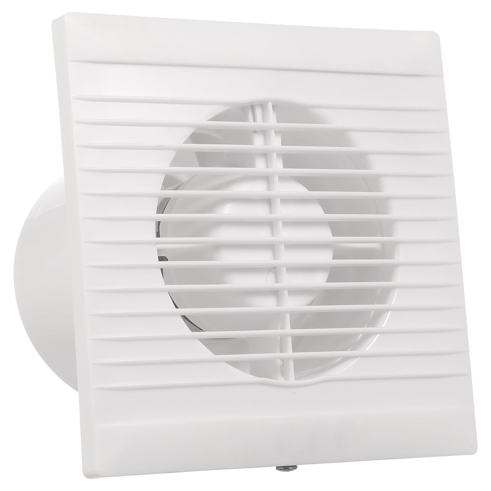 White Plastic Wall Mounted Ventilation Fan for Kitchen Bathroom with ...