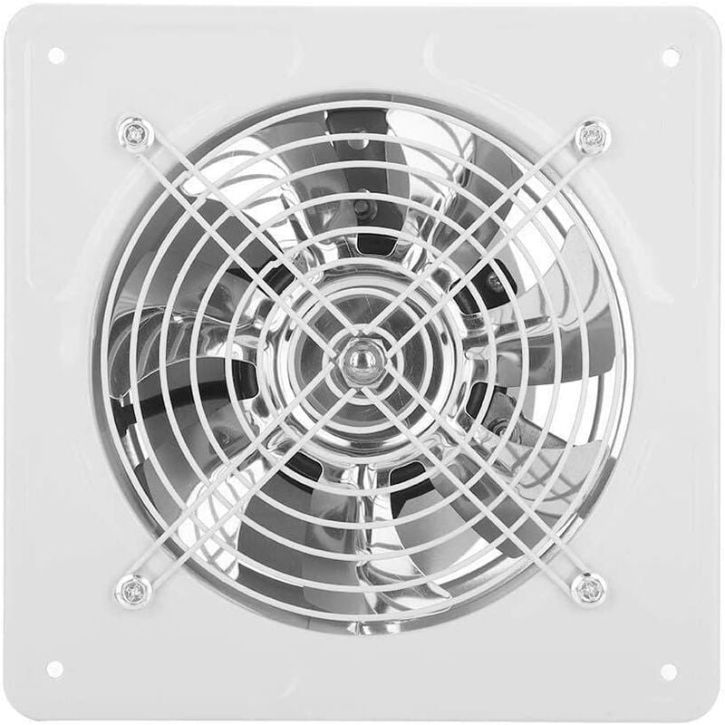 Exhaust Fan 6 Inch Air Extractor Silent Wall Ventilation for Bathroom ...