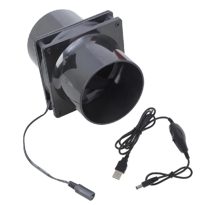 Exhaust Fan Filter Duct Extractor Blower Exhaust Fan 12cm Inline Duct ...