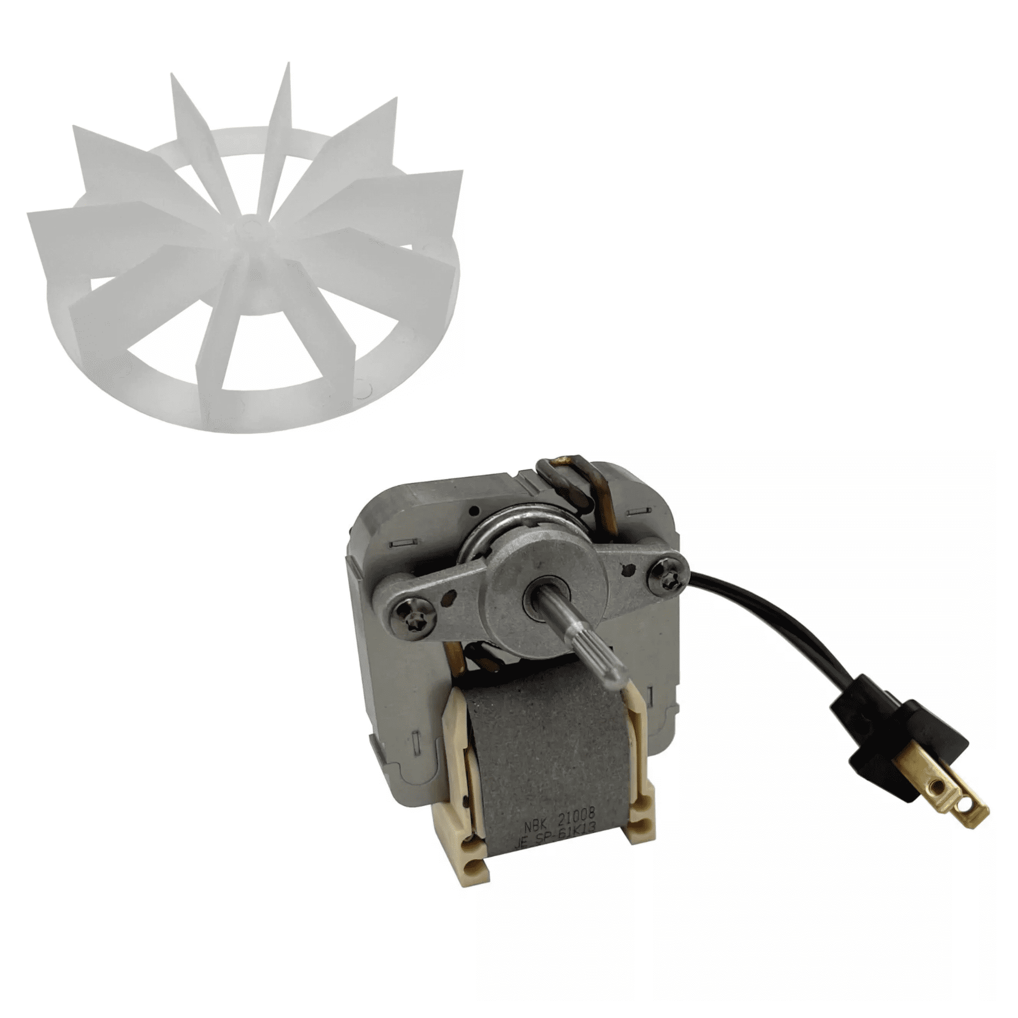 Exhaust Fan Motor with Blower Wheel Replaces Broan Nutone S86677000 ...
