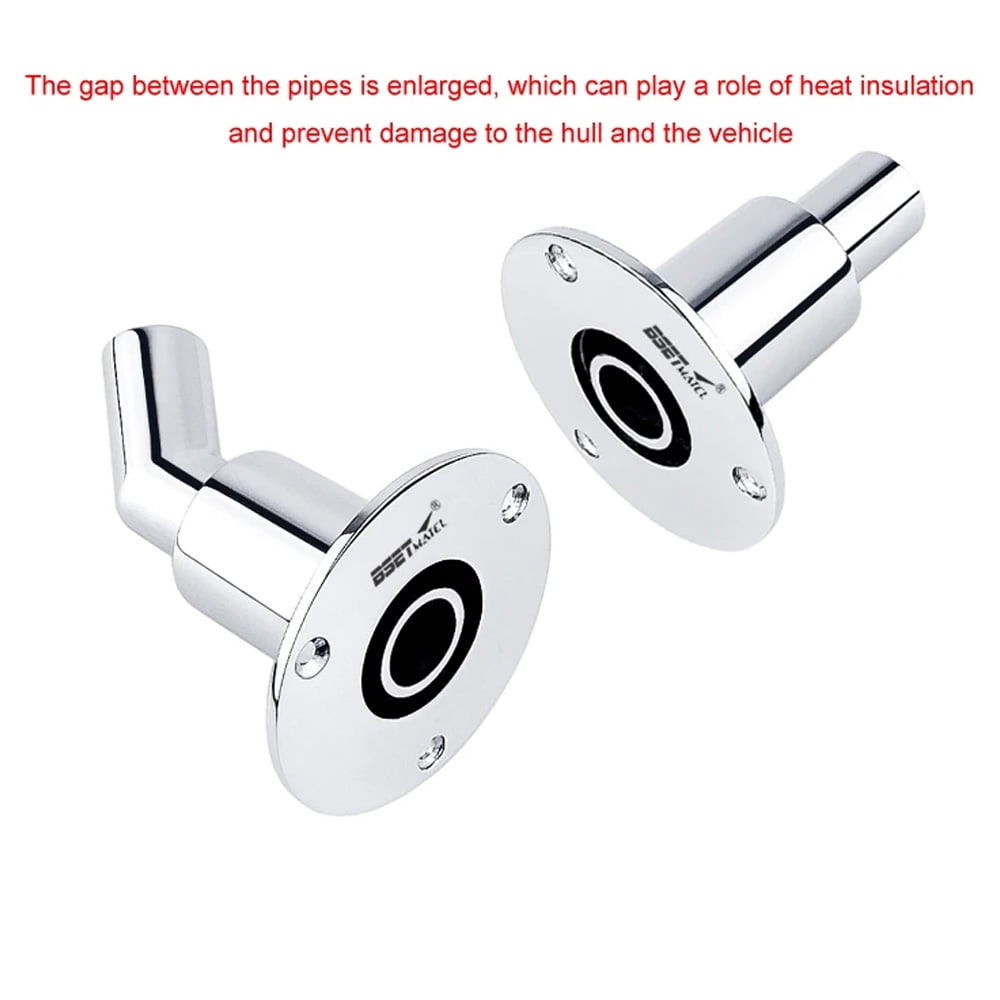 Exhaust Fitting,316 Stainless Steel Stainless Steel Tube Socket Diesel ...