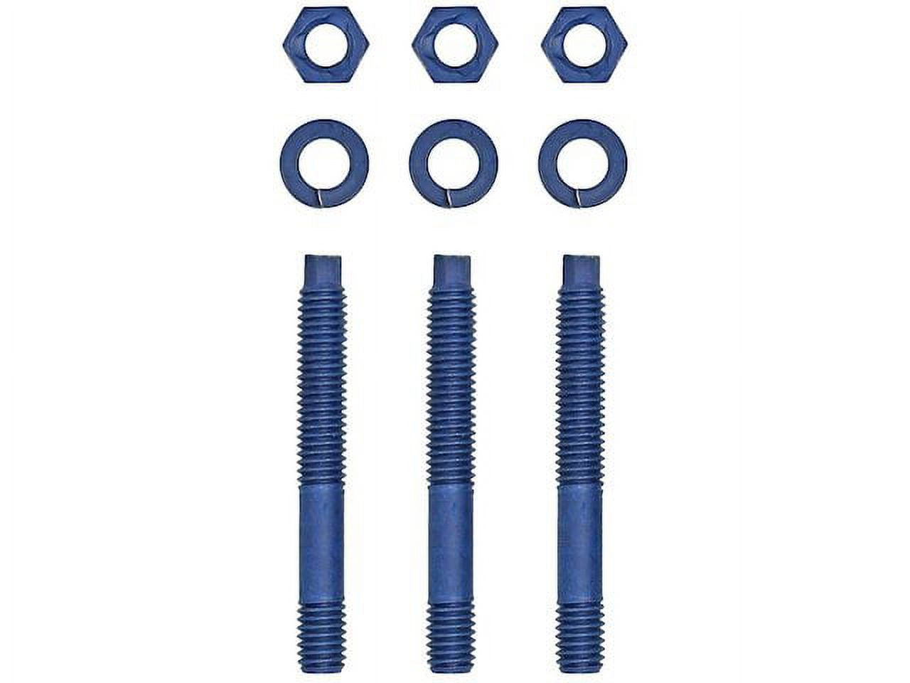 Exhaust Flange Stud and Nut - Compatible with 1980 - 1982, 1984 - 1996 ...