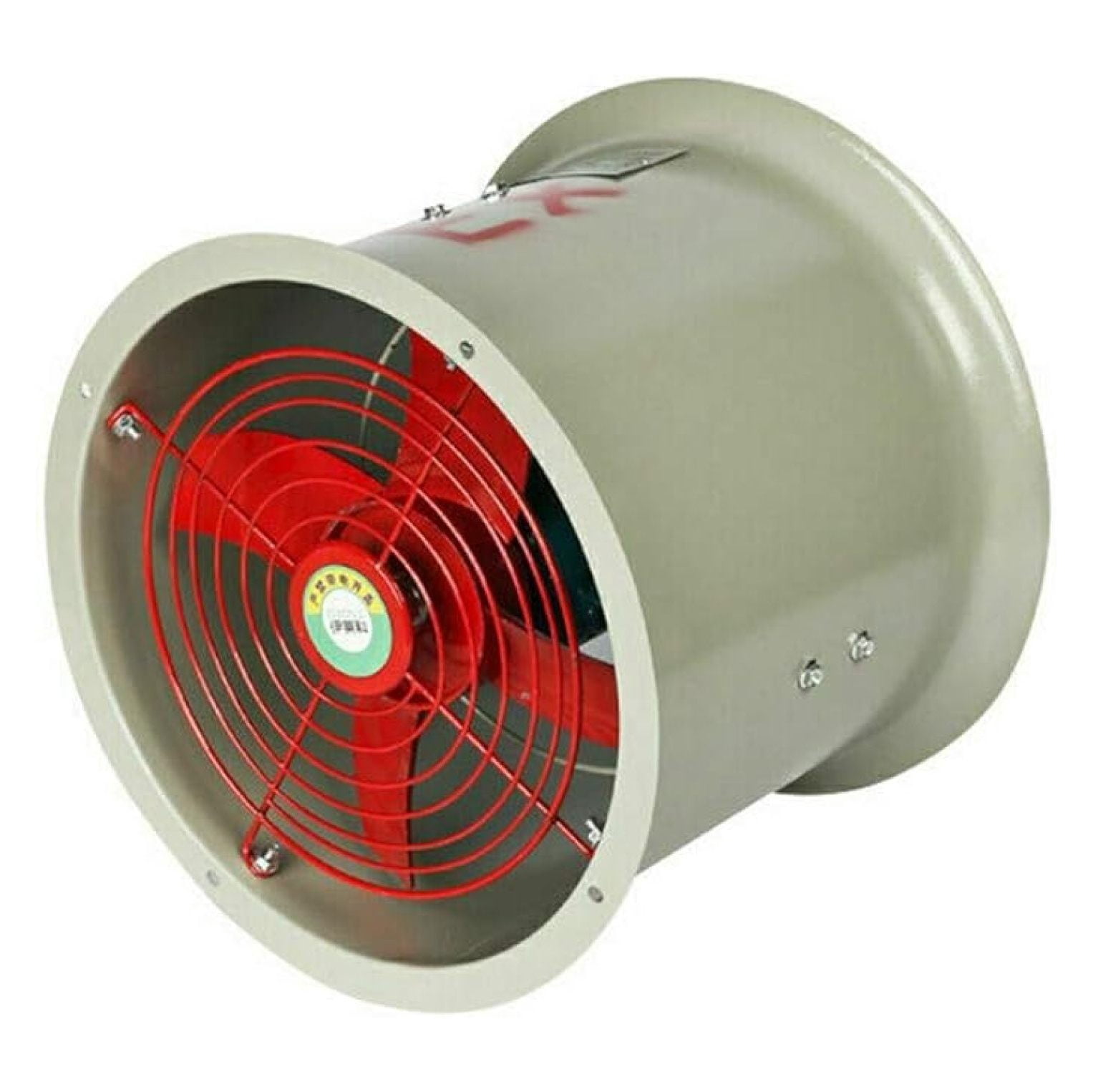 Exhaust Flow Fan,Cylinder Pipe Fan Air Blower Fan Portable Lownoise ...