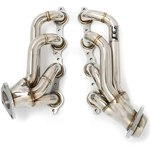 Exhaust Headers 1-5/8 in. 304 Stainless Steel Polished Finish for 2002 ...