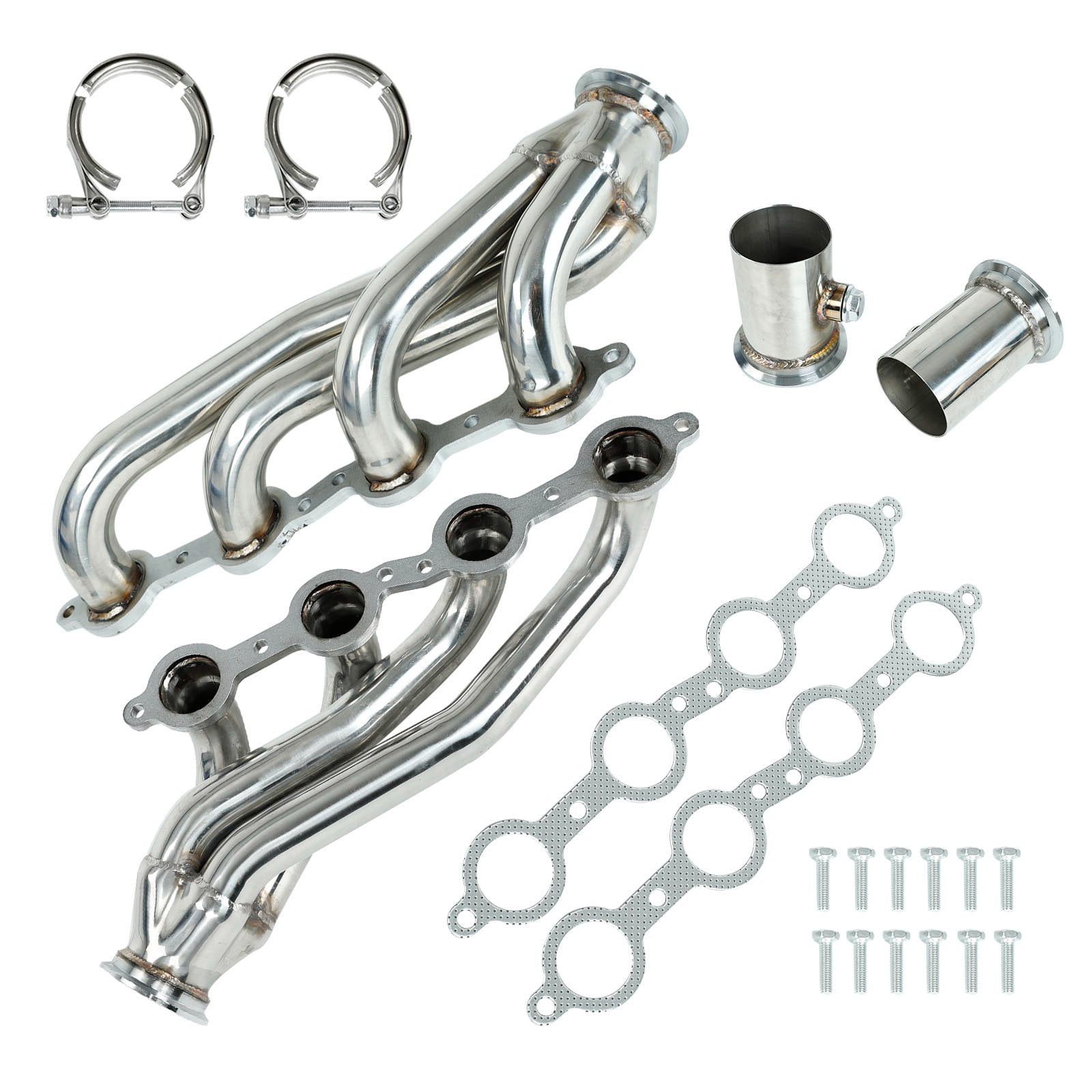 Exhaust Headers For 60-86 C-10 LS Chevy GMC LS1 LS2 LS3 LS6 LS9 - Walmart.com