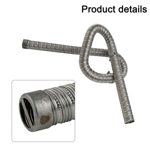 Exhaust Hose For Diesel Heaters 60Cm Stainless Steel Pipe With Double ...