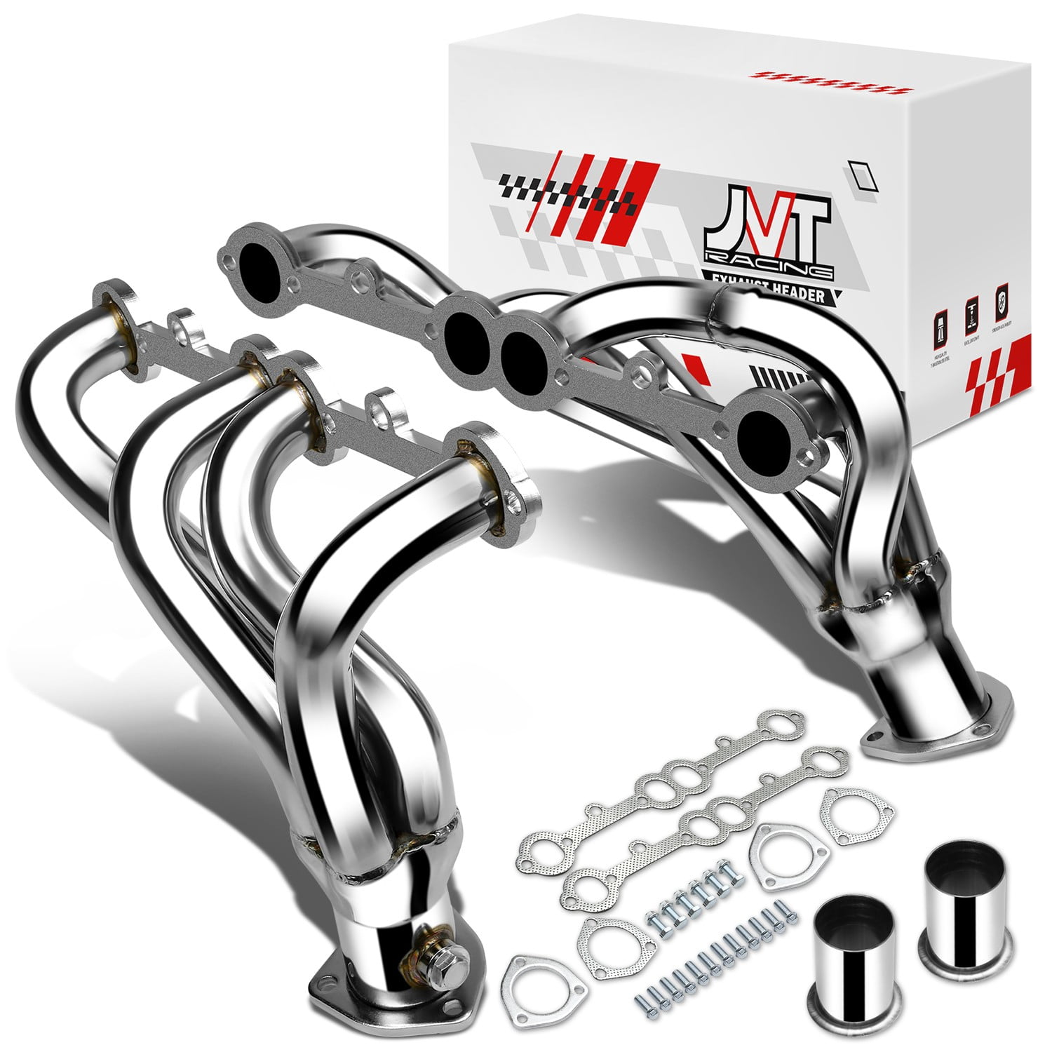 Exhaust Manifold Header For Chevy Small Block SBC V8 262 265 283 305 ...