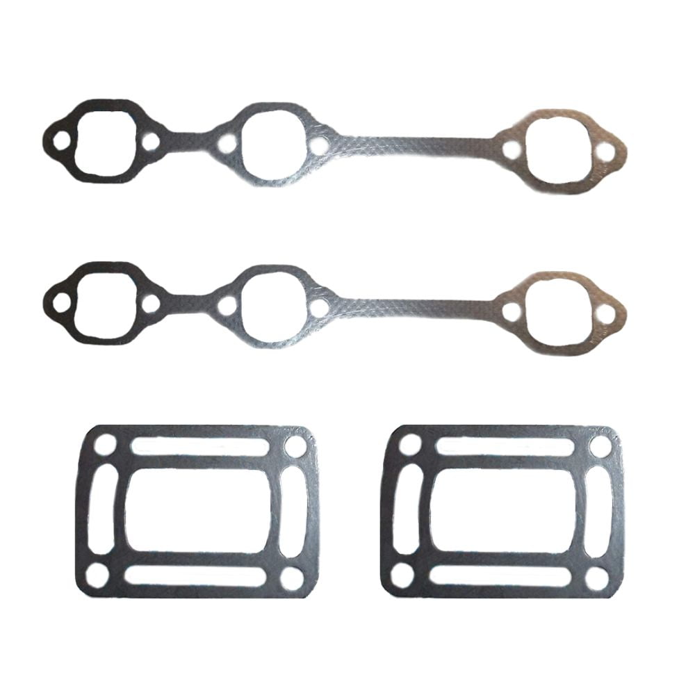 Exhaust Manifold Riser Elbow Gaskets Compatible with Volvo Penta and ...