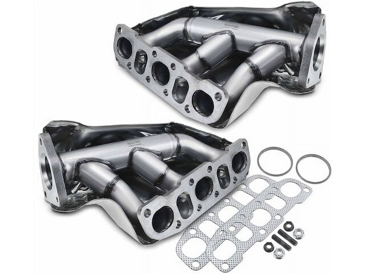 Exhaust Manifold Set 2 - Compatible with 2005 - 2012 Nissan Pathfinder ...
