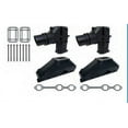 Exhaust Manifold Set with Risers/Elbows for Volvo Penta 4.3L, 1992 and ...