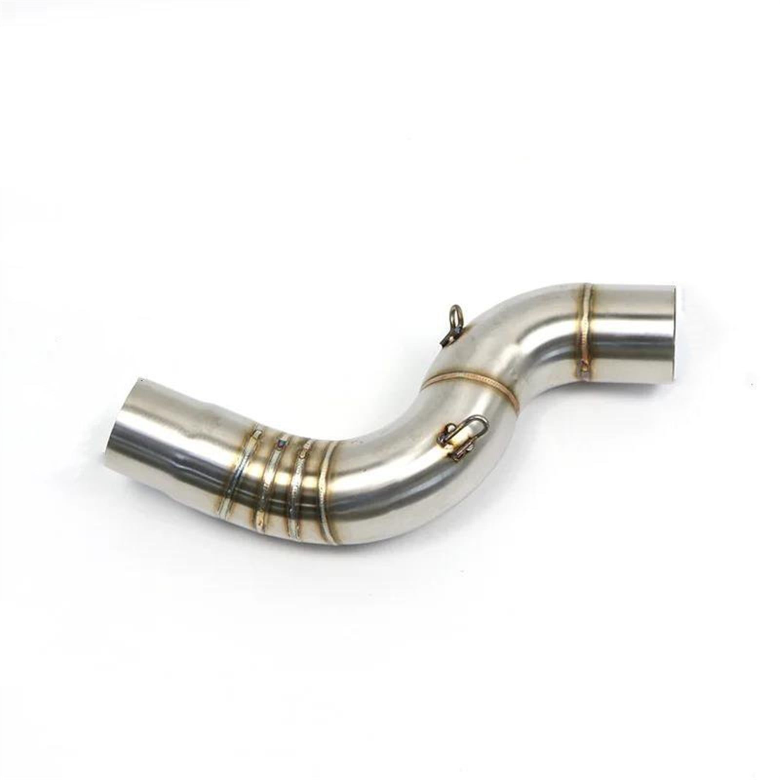 Exhaust Middle Link Pipe Motorcycle System Parts For Kawasaki ZX6R ZX ...