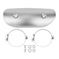 Exhaust Middle Pipe Heat Shield Guards Cover Universal Modification for ...