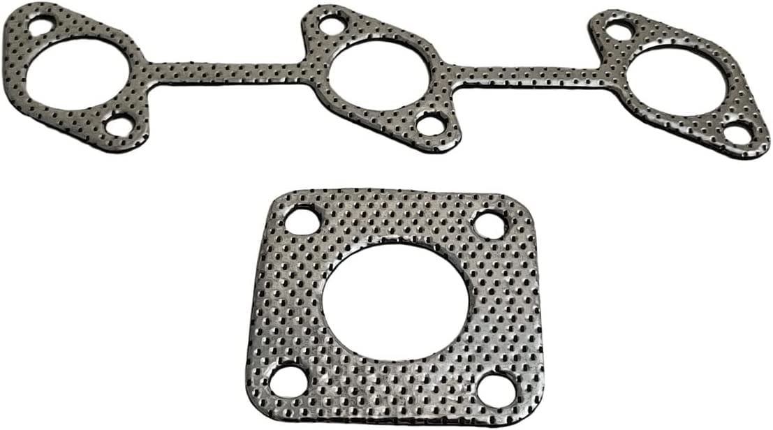 Exhaust Muffler Gasket Upstream & Downstream 16261-12350 15263-12370 ...
