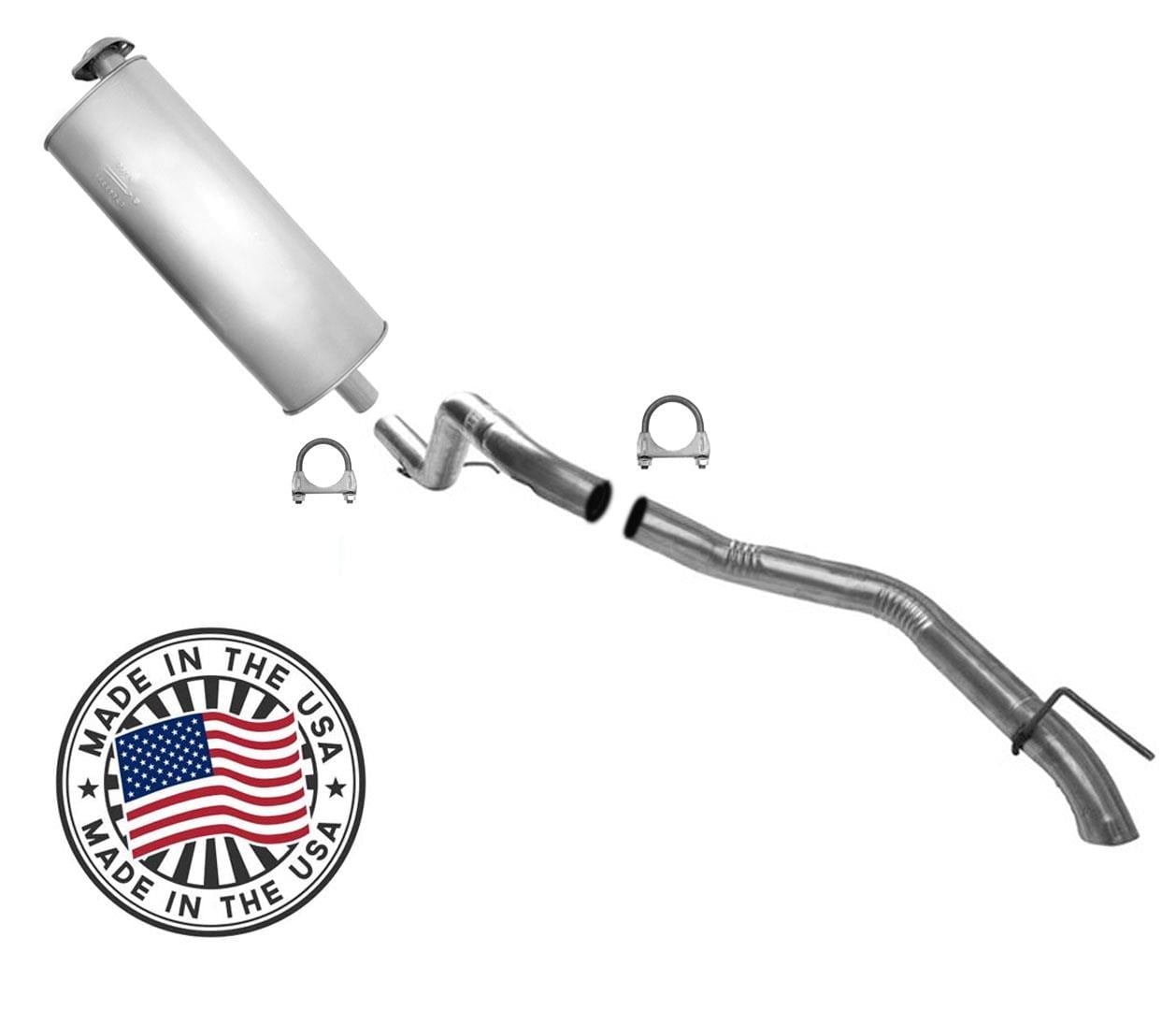 Exhaust Muffler Tail Pipe for Jeep Grand Cherokee 3.7L 4.7L 5.7L 05-10 ...