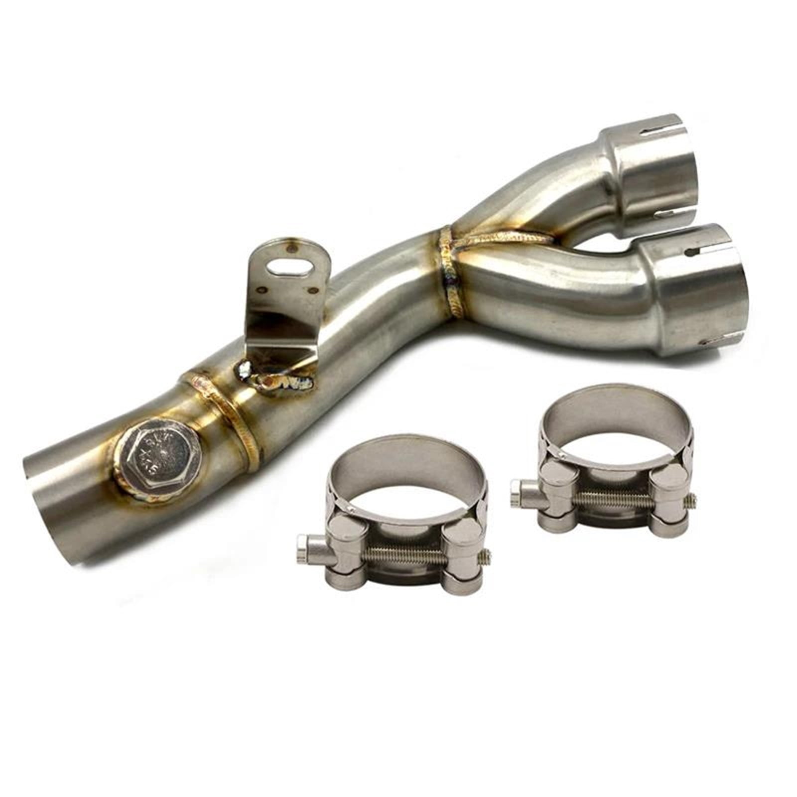 Exhaust Muffler Y Mid Pipe Link Motorcycle Link Muffler Pipe Silencer ...