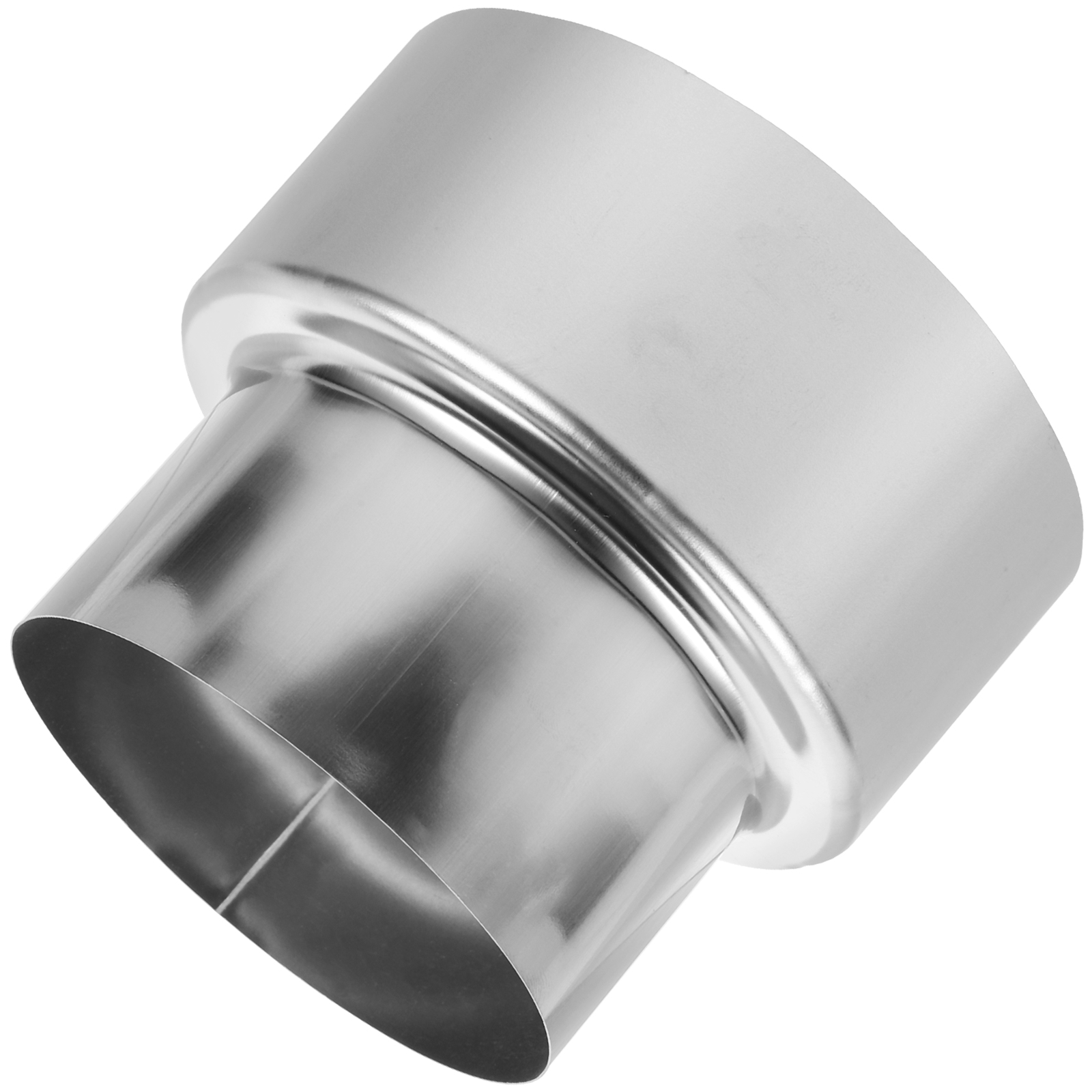 Stainless Steel Exhaust Pipe Reducer Adapter for Home Use Silver Color ...
