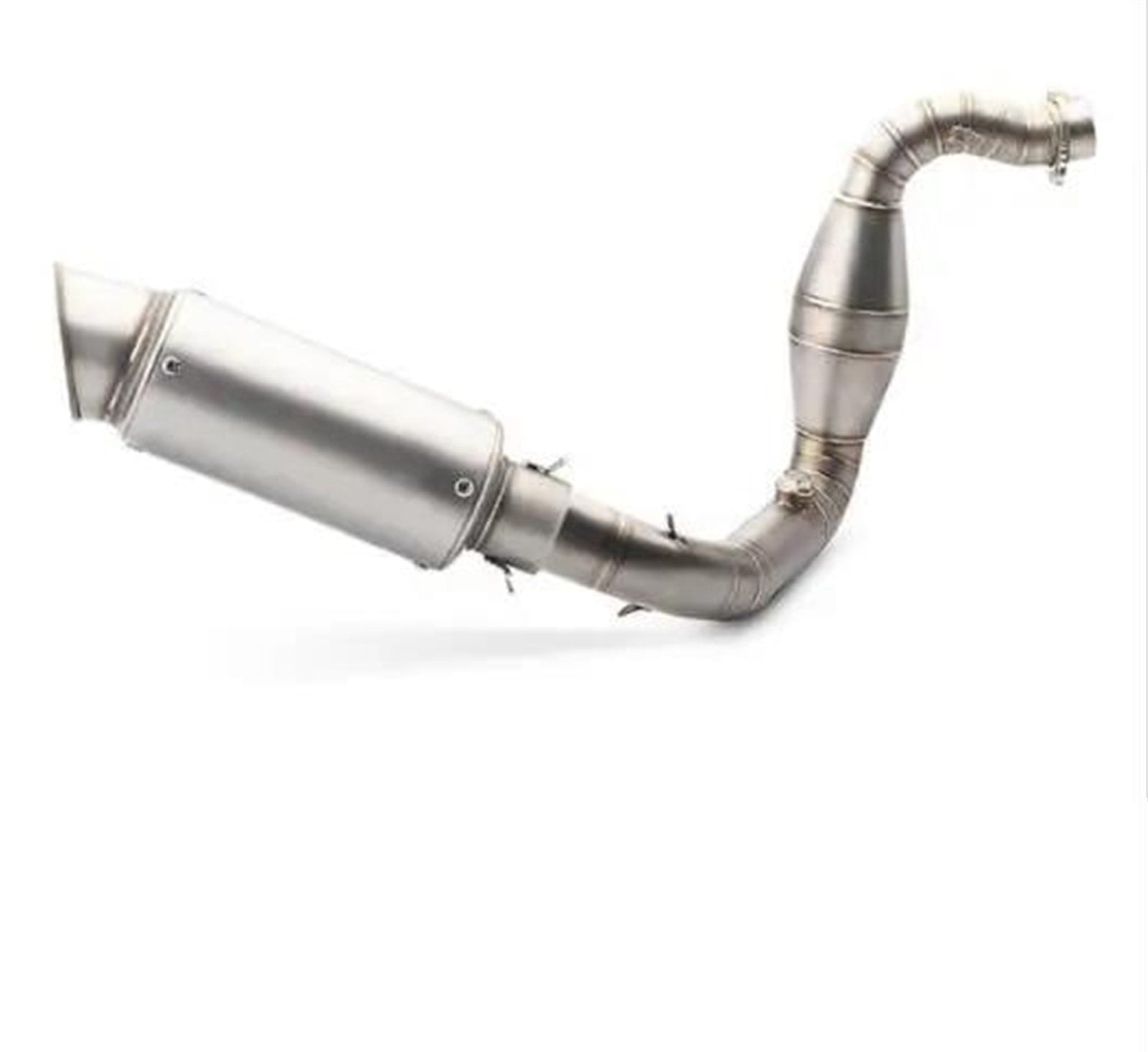 Exhaust Pipe Full System Middle Link Pipe Motorcycle Stainless Steel ...
