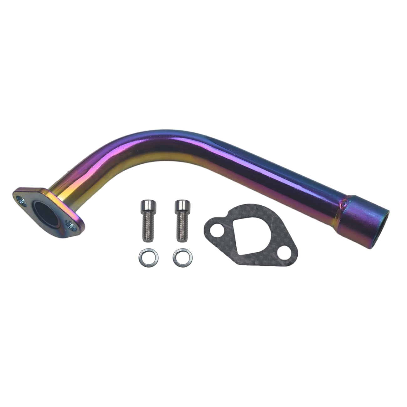 Exhaust Pipe Header For Predator 212cc For Honda 6.5HP GX160 GX200 ...