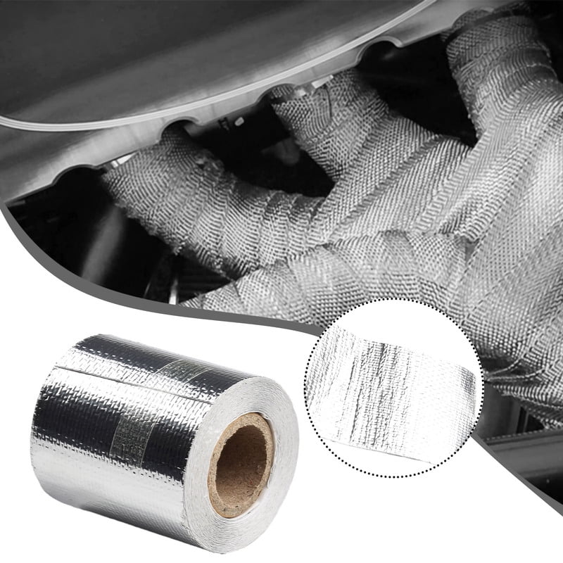 Exhaust Pipe Insulation Tape Exhaust Manifolds Heat Wrap Tape Thermal ...