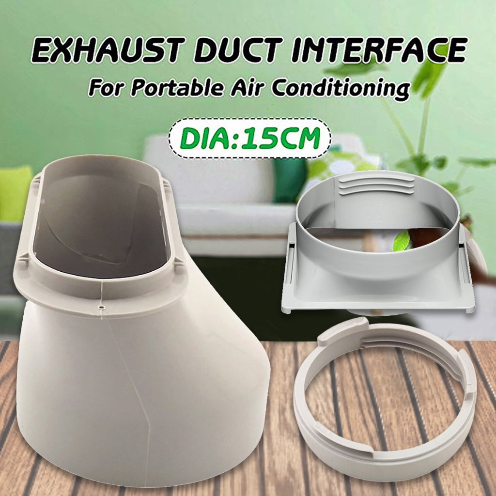 Exhaust Pipe Interface Flat Nozzle Exhaust Hose Connector for Portable ...