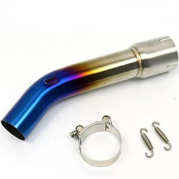 Exhaust Pipe Muffler Motorcycle Racing Modified Middle Link Pipe For ...